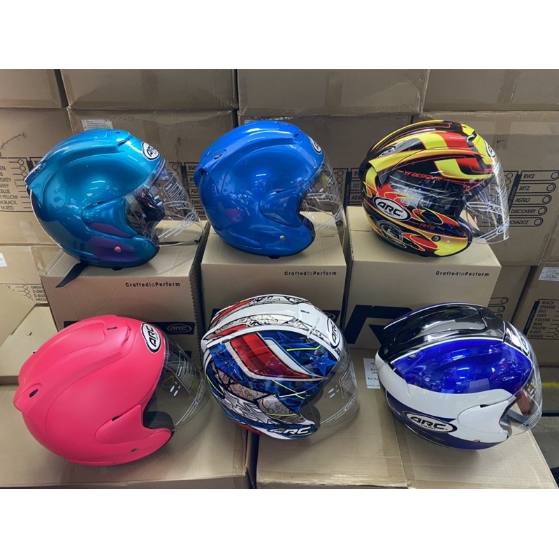 ARC helmet AR4 AR1 YF RITZ RITZ MATT SAIZ L , XXL / TOPI KELENDAR ...