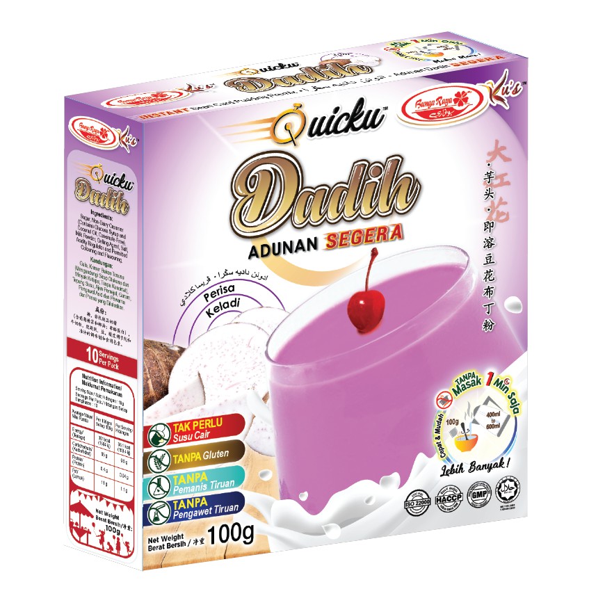 BUNGA RAYA KUS [Quicku] Serbuk Dadih Segera 100g || BUNGA RAYA KUS ...