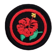 Aksesori Uniform Sekolah Pandu Puteri Lencana Patrol Bunga Raya - DF ...