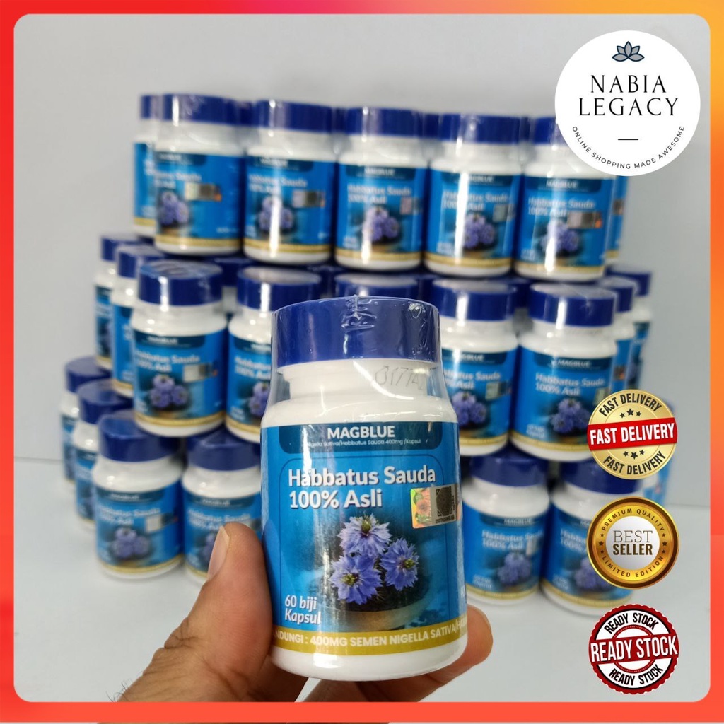 Magicblue Habbatus Sauda 100% Ori Habbatussauda Asli Habatussauda Black ...