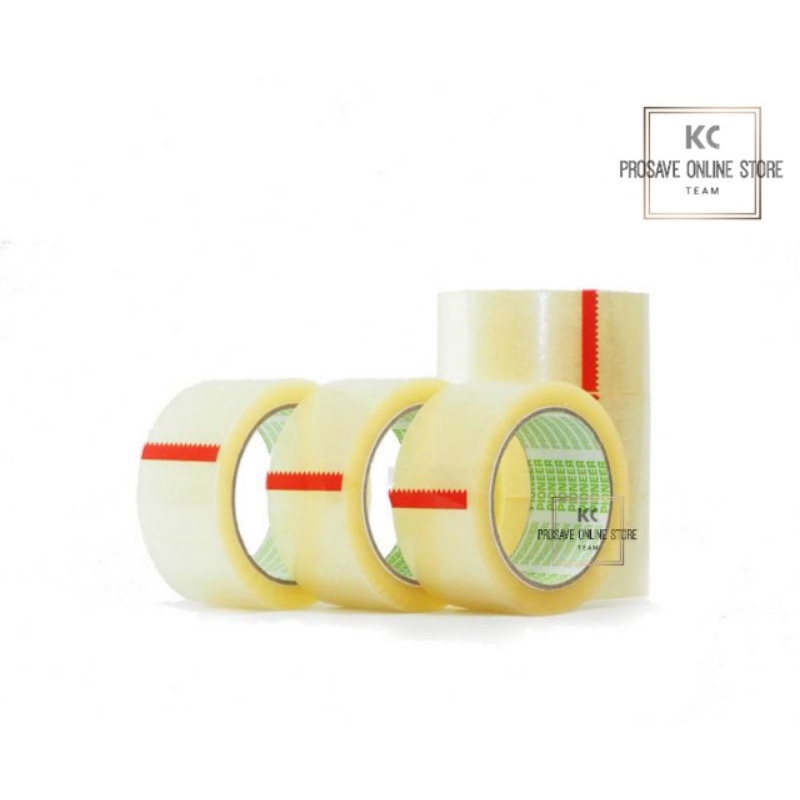 🇲🇾PIONEER CLEAR OPP TAPE (48MM X 90YDS) 透明粘纸 | Shopee Malaysia