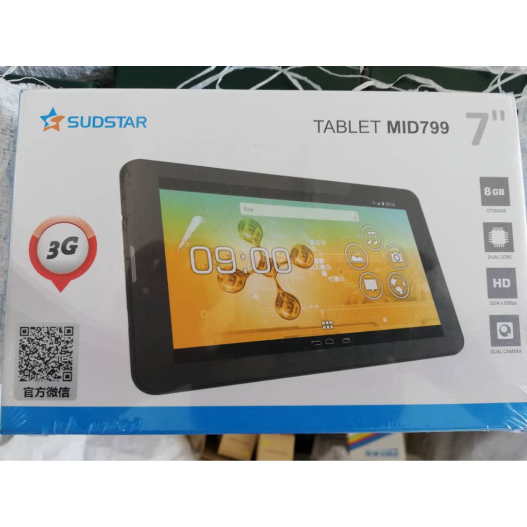 (Ready Stock) 7’’ Inch Sudstar Android 4.4.2 Tablet Dual Core (Black ...