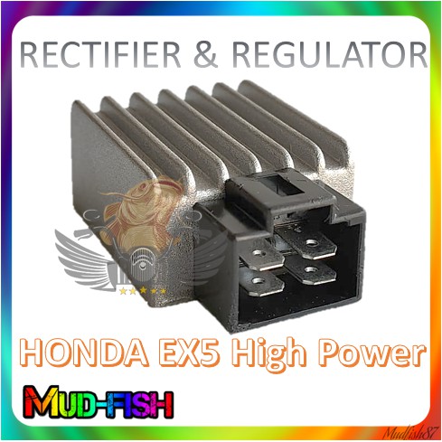 HONDA EX5 HP / WAVE100 / DREAM RECTIFIER & REGULATOR PEMOTONG KARAN ...