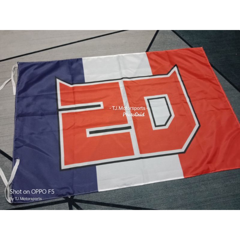 Bendera Flag Motogp Valentino Rossi 46 Pecco Maverick Vinales 25 Marc ...
