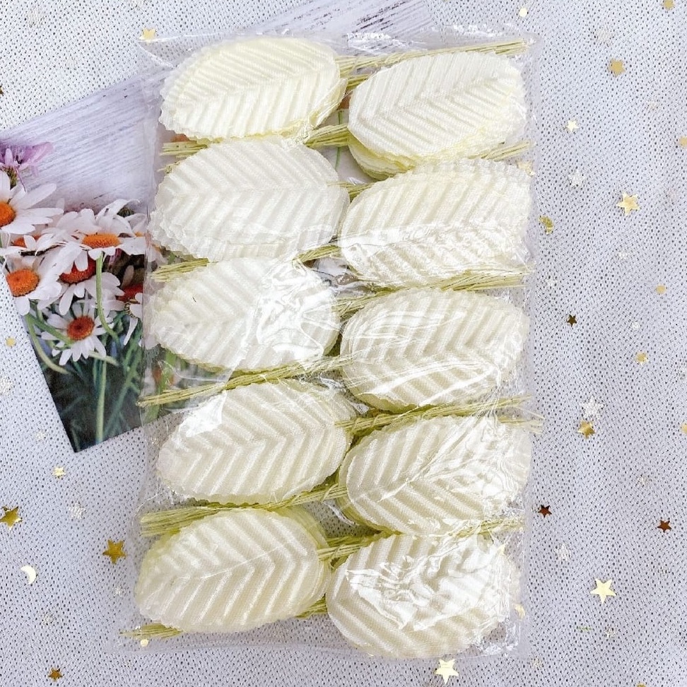 Daun Rose 10pcs(set) / Daun Bunga Rose / Artificial Flower Leaf ...