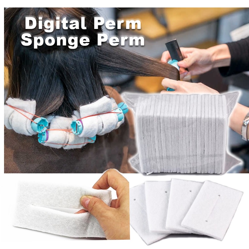 *High Quality* Digital Perm Sponge Perm 5.5cmX11cm (25pcs/1pek ...