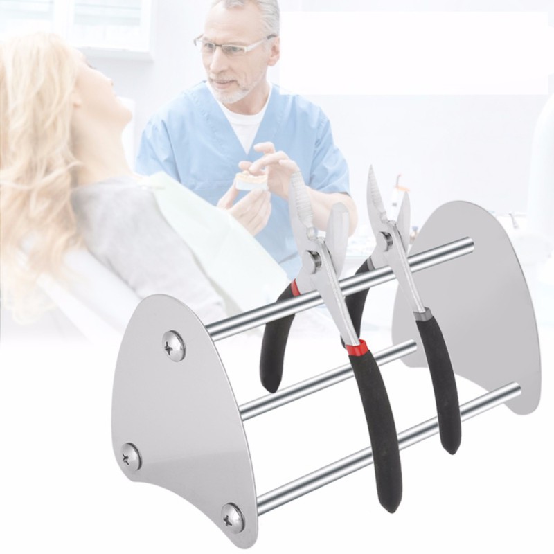 Dental Removable Plier Shelf Placement Rack Stainless Steel Stand ...