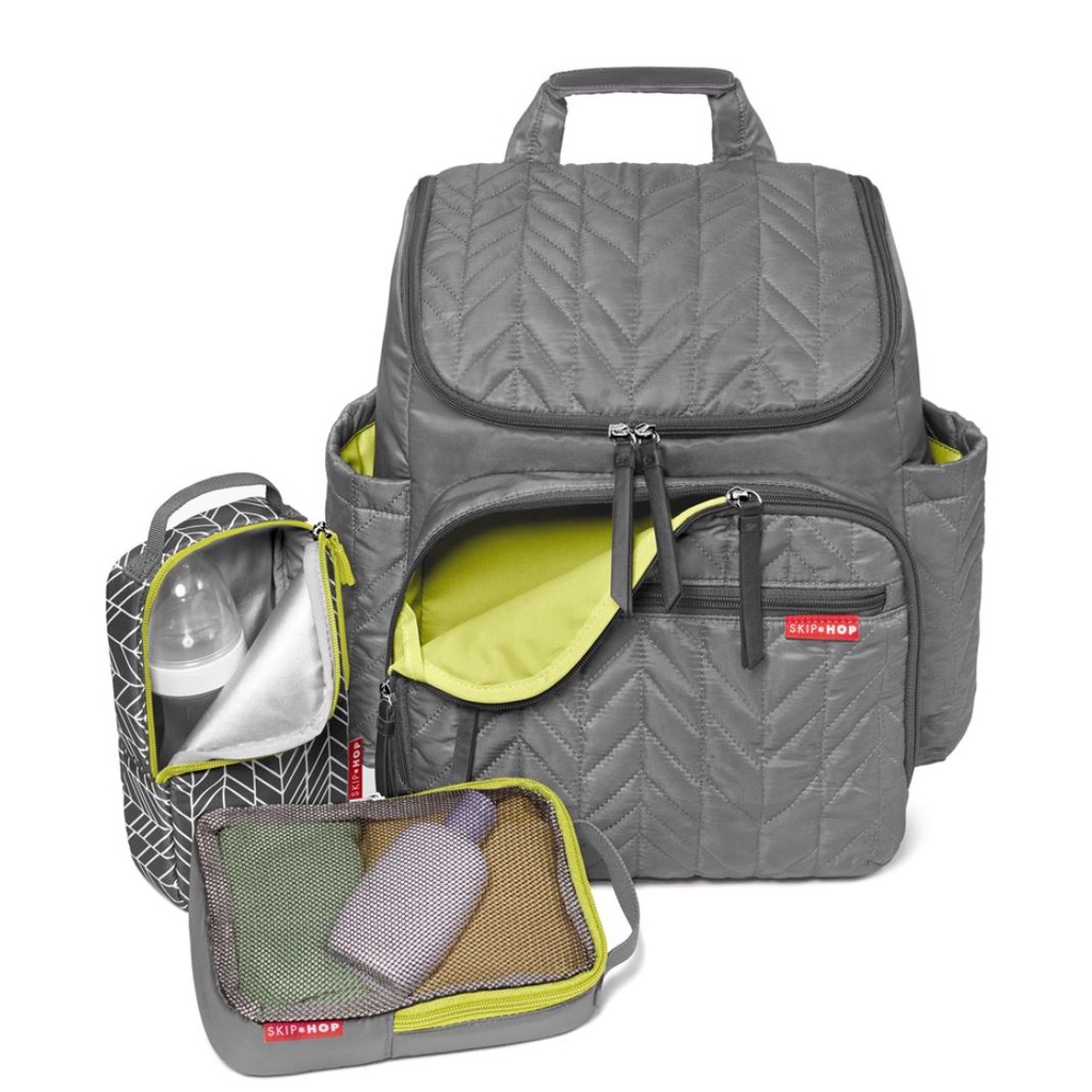 Skip Hop - Grey Forma Backpack | Shopee Malaysia