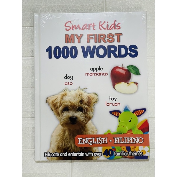 SMART KIDS MY FIRST 1000 WORDS (ENG-FIL) | Shopee Malaysia