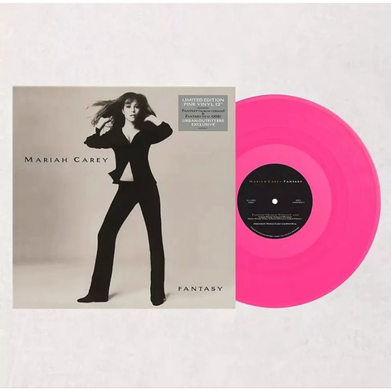 Mariah Carey - Fantasy Limited Pink LP (Urban Outfitters Exclusive ...