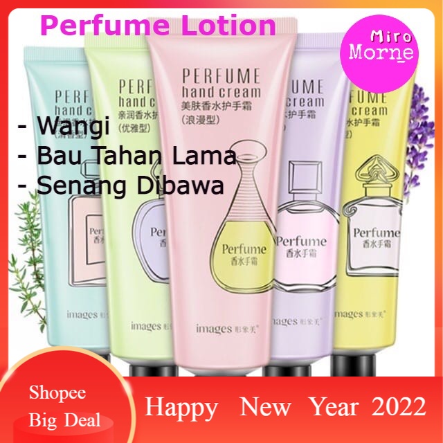 IMAGES Mini Perfume Hand Cream Lotion Losen Tangan Wangi Mini 30g ...