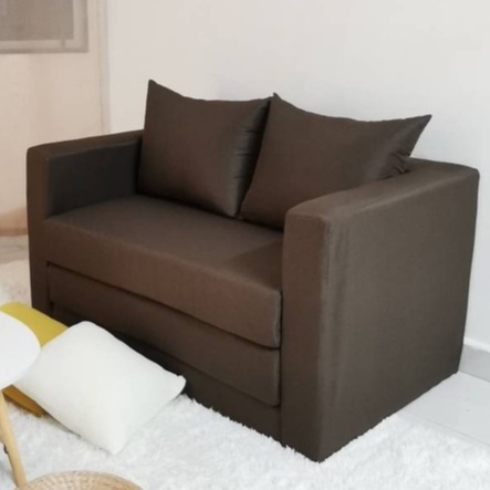 Foldable Sofa Bed 2 Seater Sofa Katil Lipat Sofabed Sofa Murah | Shopee ...