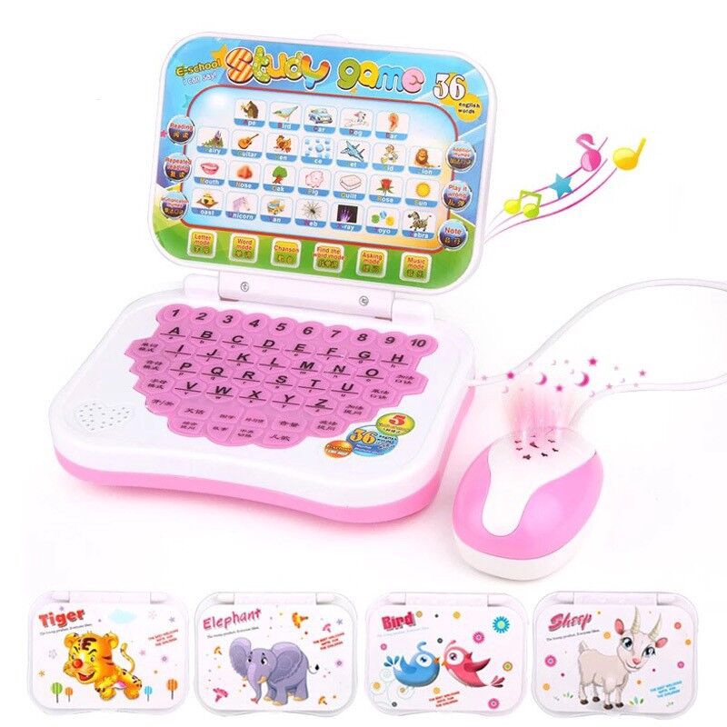 Baby Kids Pre School Educational Learning Machine Study Toy Laptop with ...