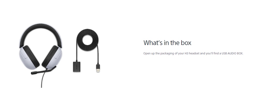 Sony INZONE H3/ H5 / H7 / H9 Wired /Wireless Gaming Headset with 360 ...