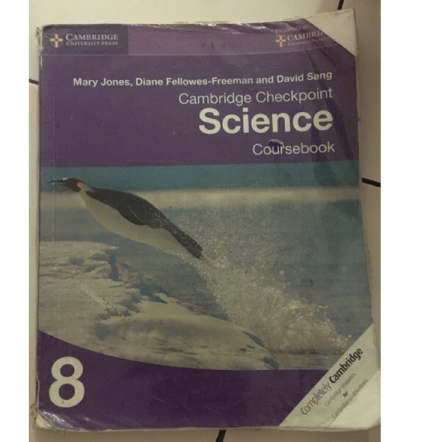 Cambridge Checkpoint Science Coursebook 7/8/9 | Shopee Malaysia