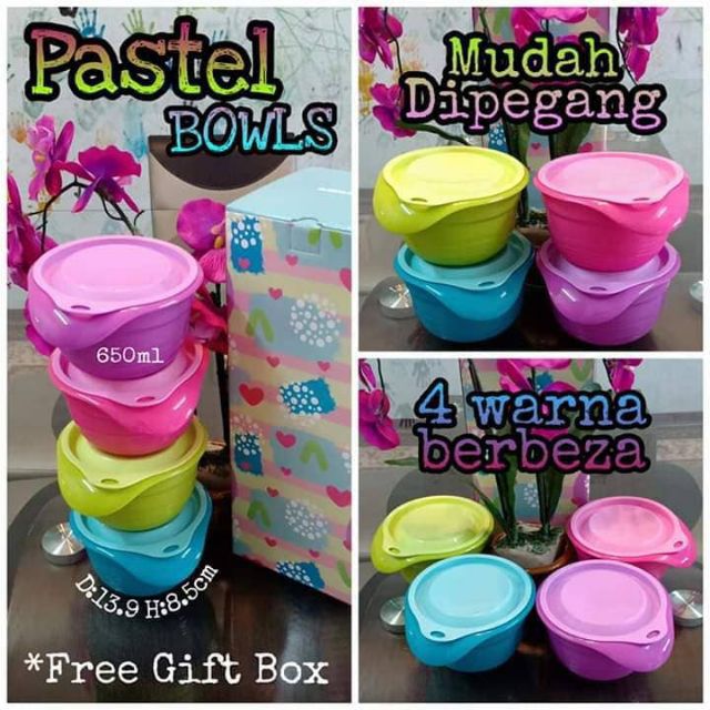 Tupperware Pretty Pastel | Shopee Malaysia