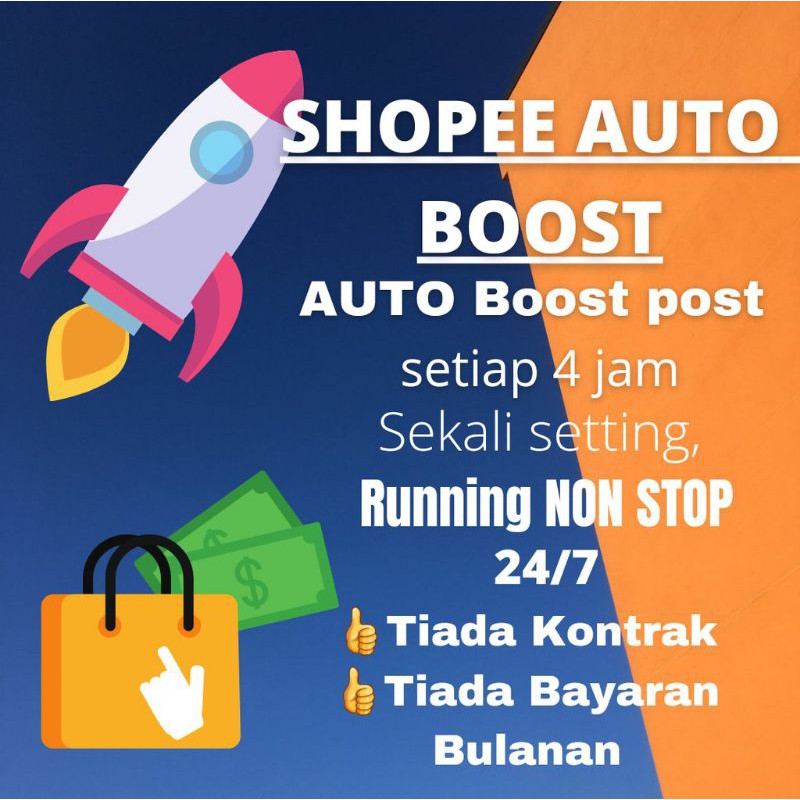 shopee boost unlimited / Money Back Guarantee / autoboost / lifetime ...