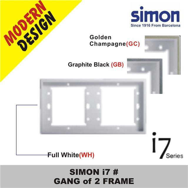 SIMON i7 # GANG OF 2 FRAME | Shopee Malaysia