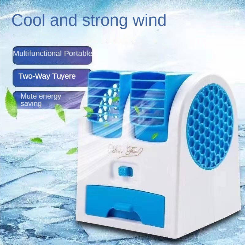 Usb mini-air-conditioner, air cooler, cooling mute small electric fan ...