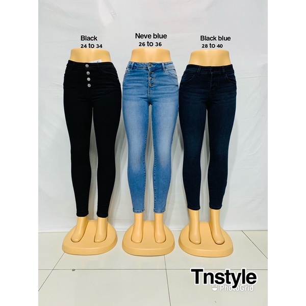 🔥HOT PROMO 🔥 Skinny super strechable jeans pants for girls 💥💥💥 | Shopee ...