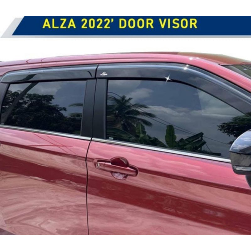 Vemart Perodua alza 2022 car door visor window air press alza new ...
