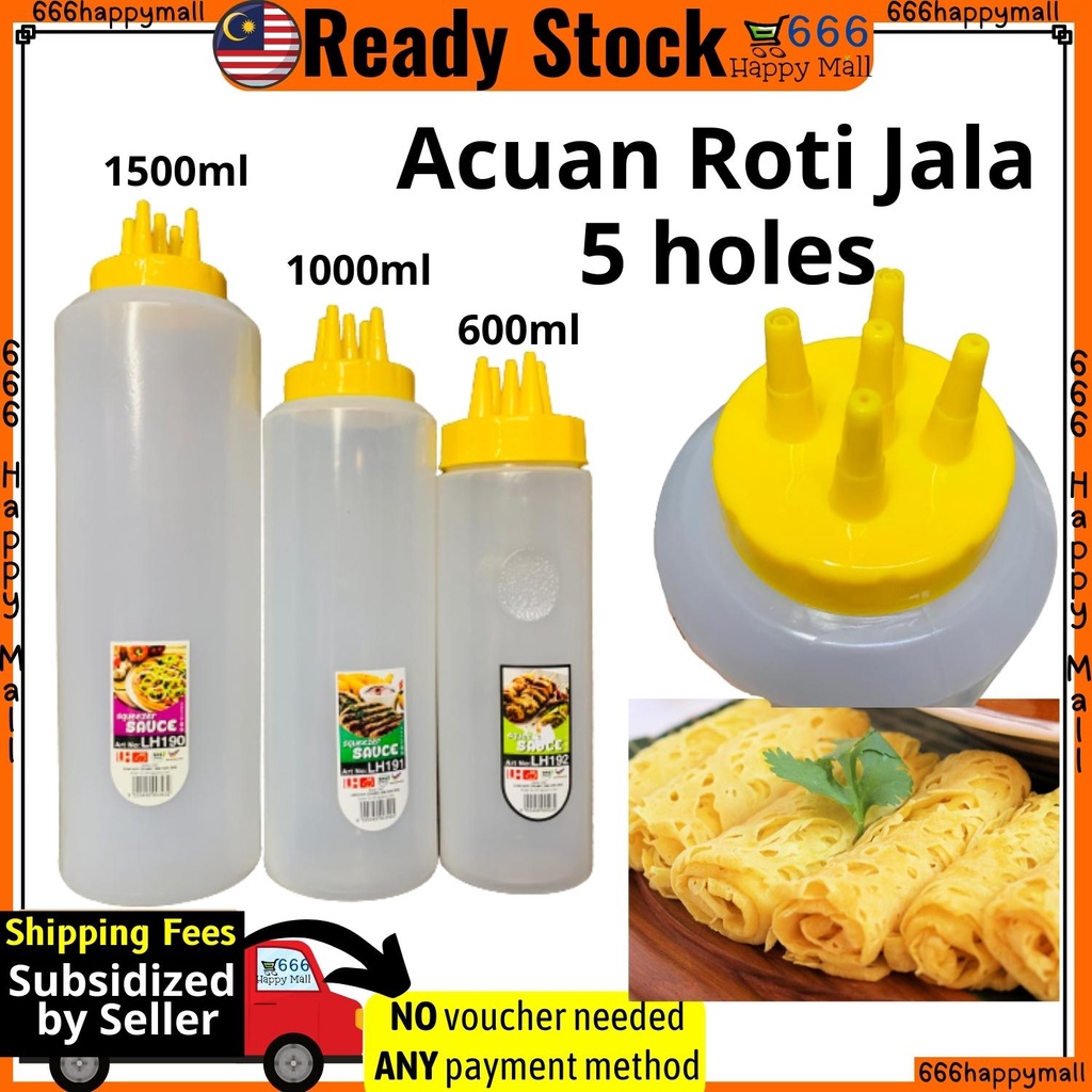 [🇲🇾Rdy Stok] Acuan Roti Jala | Botol Roti Jala | Bottle Roti Jala Botol ...
