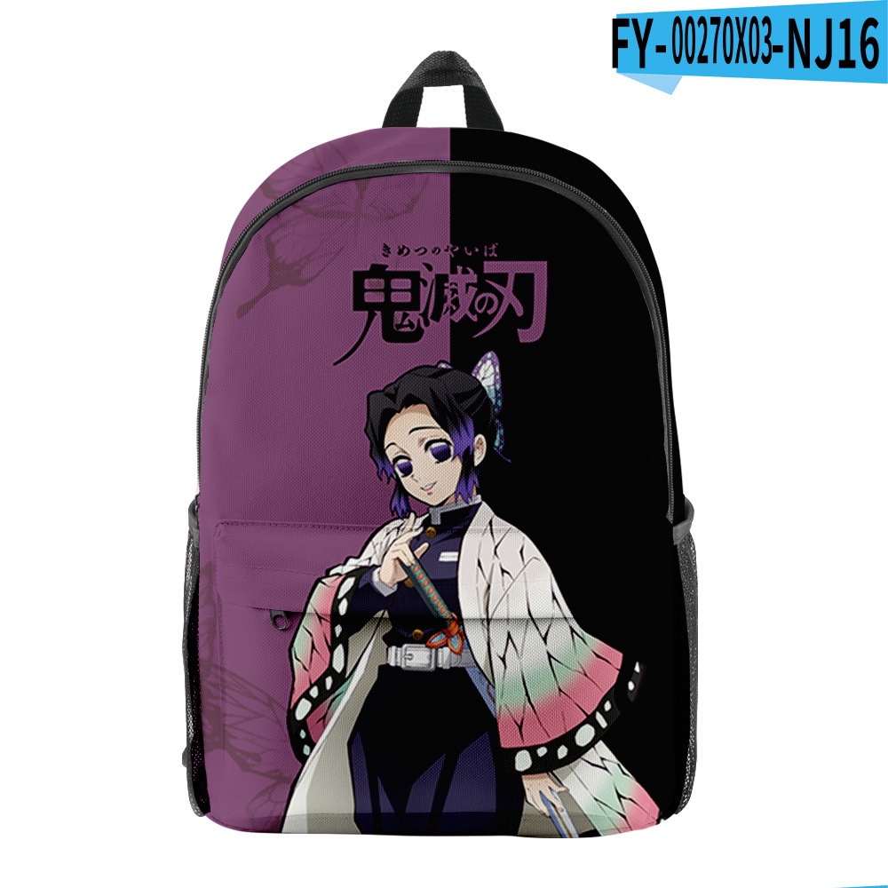 Demon slayer beg sekolah nezuko shinobu School bag tanjiro zenitsu ...