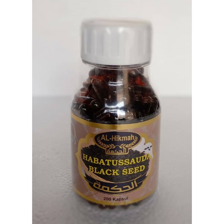 🔥AL-HIKMAH KAPSUL MINYAK HABBATUSSAUDA BLACKSEED OIL🔥 [READY STOCK] 💯 ...