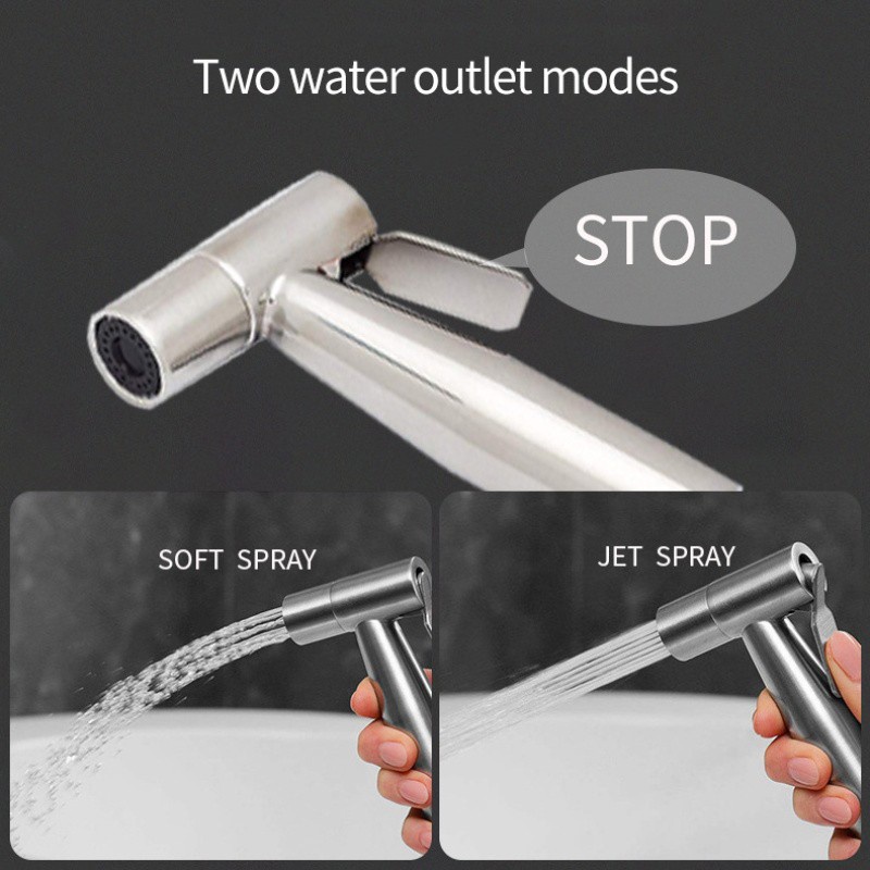🔥Available bidet spray set hand bidet two way tap faucet bathroom ...