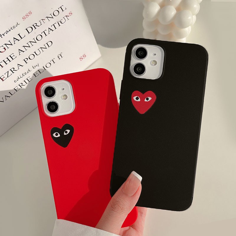 Black Red Eyes Lover Couple Case For APPLE iPhone 16 15 14 6s 7 8 Plus ...