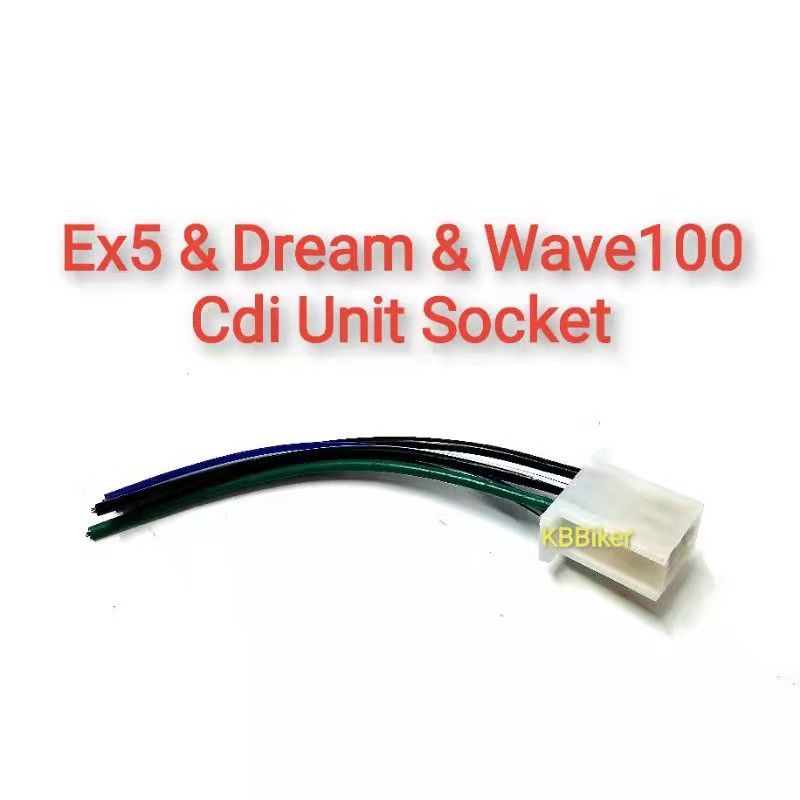 CDI Unit socket Y125ZR / kriss110 / EX5 / Lc135 socket CDI Unit ...
