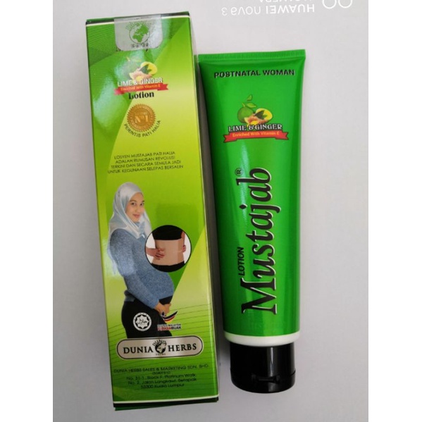 Mustajab halia dan limau nipis lotion terbaik untuk perempuan ...