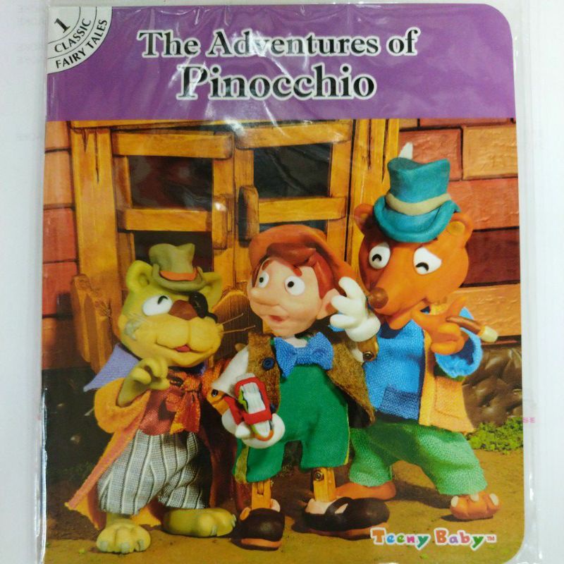 THE ADVENTURES OF PINOCCHIO - STORY BOOK - 1 CLASSIC FAIRY TALES ...