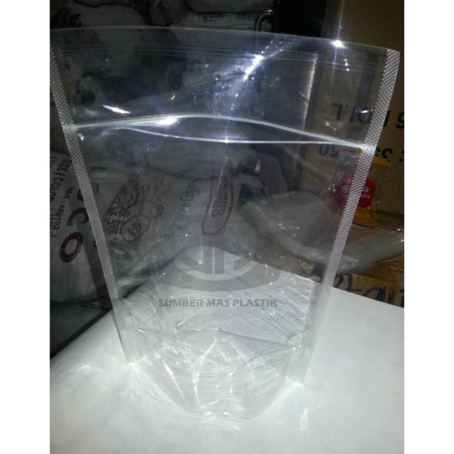 Pp Plastic Clip Standing Pouch 16x24 cm (50pcs) | Shopee Malaysia