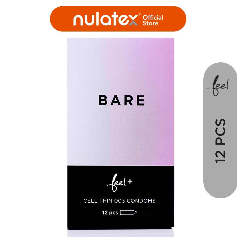 [ MDA Approved ] Nulatex FEEL+ Bare Cell Thin 003 Condoms | Kondom Ter ...