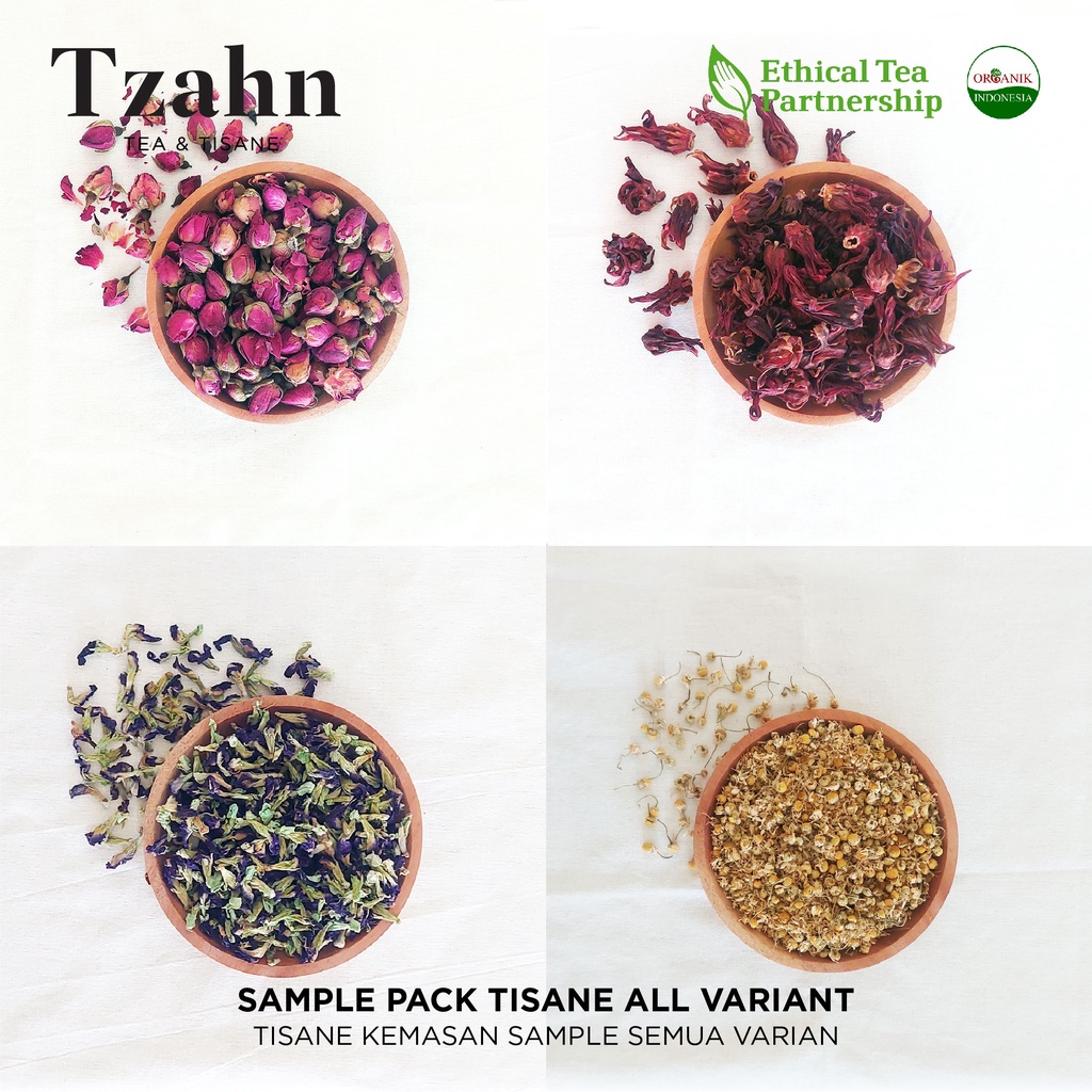 Flower Tea Sample Packaging All Variants/Sample Pack Tisane Flower Tea ...