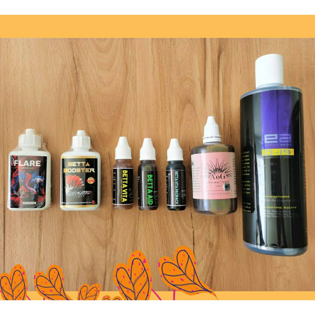 Akira Melafix AOG Betta Vita Propack D19 vitamin Ubat Ikan laga Betta ...