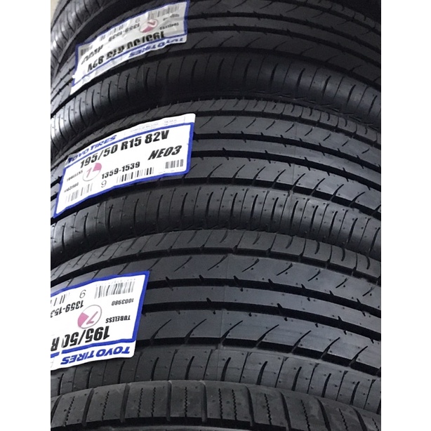 195/50R15 195 50 15 TOYO NE03 Car Tyre Tire Kereta Tayar Wheel Rim 15 ...