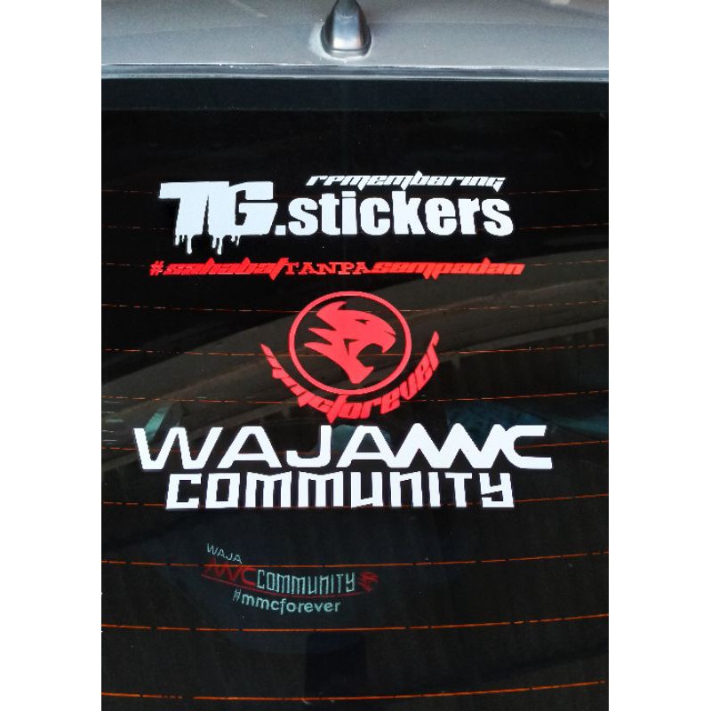 [Sticker Kereta / Car Sticker] WAJA MMC Community Official Sticker ...