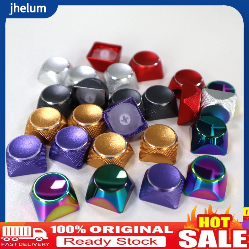 （southtree.my） 1Pc Key Cap Electroplated Ergonomic Design Metal ...