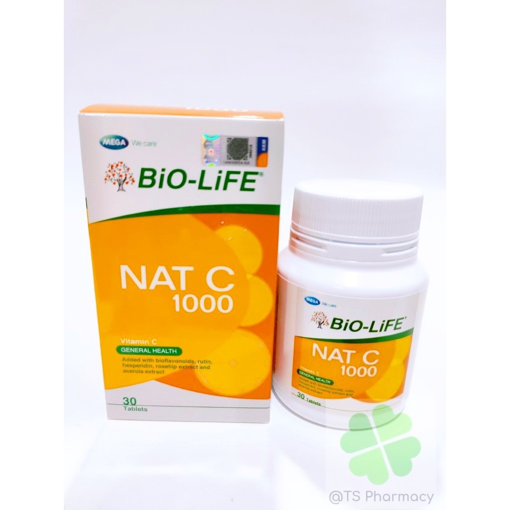 Bio-Life Nat C Vitamin C 1000mg 30's / 150's | Shopee Malaysia