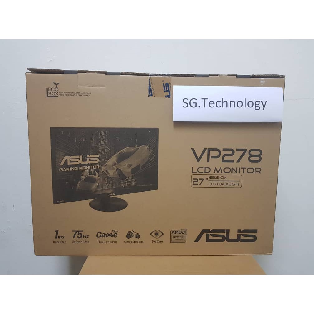 ASUS VP278H 27" Full HD IPS Gaming Monitor | Shopee Malaysia