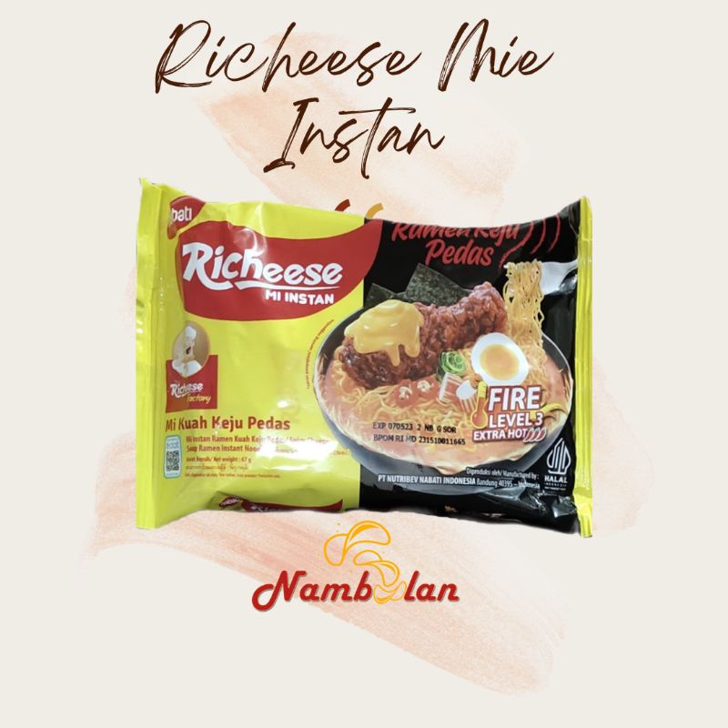 Richeese Instant Noodles - Richeese Cheese Mi | Shopee Malaysia