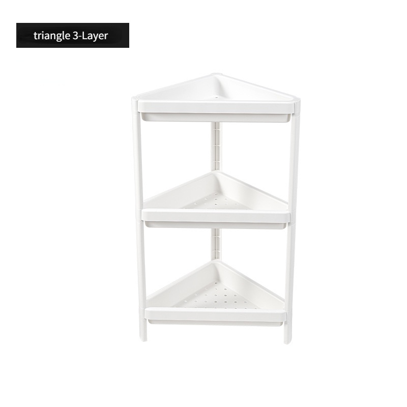 2/3/4 Layers Kitchen Shelf Kitchen Racks Plastic Storage Shelves with ...