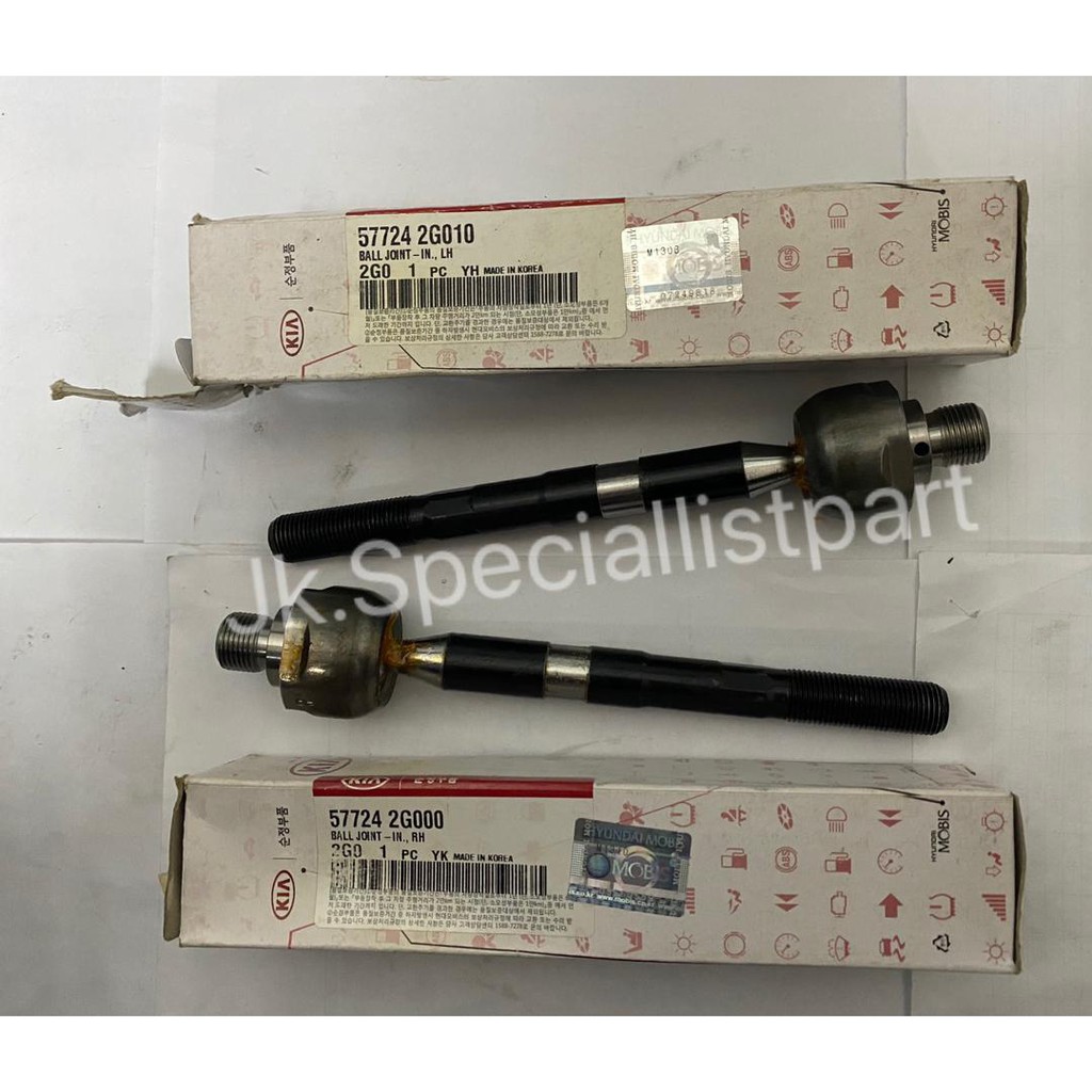 STRG RACK END LEFT, RIGHT GENUINE PART (ORIGINAL) [57724-2G000 / 57724 ...