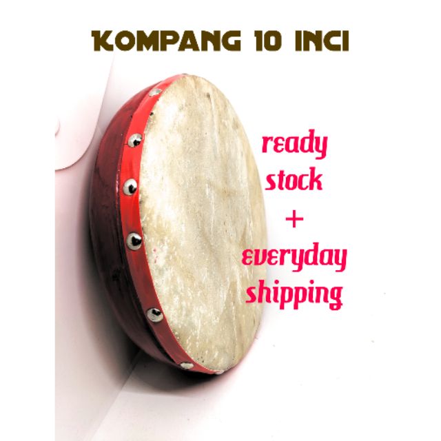 Kompang Traditional Melayu Drum Asli Kulit Kambing | Shopee Malaysia