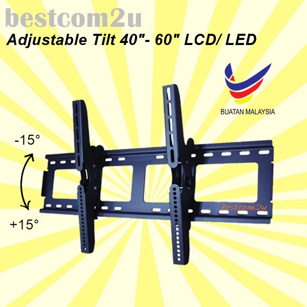 💠 Adjustable Tilt Swivel 40 - 60 Inch LCD/ LED TV Wall Mount Bracket 💠 ...