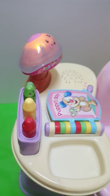 Fisher price activity chair pink