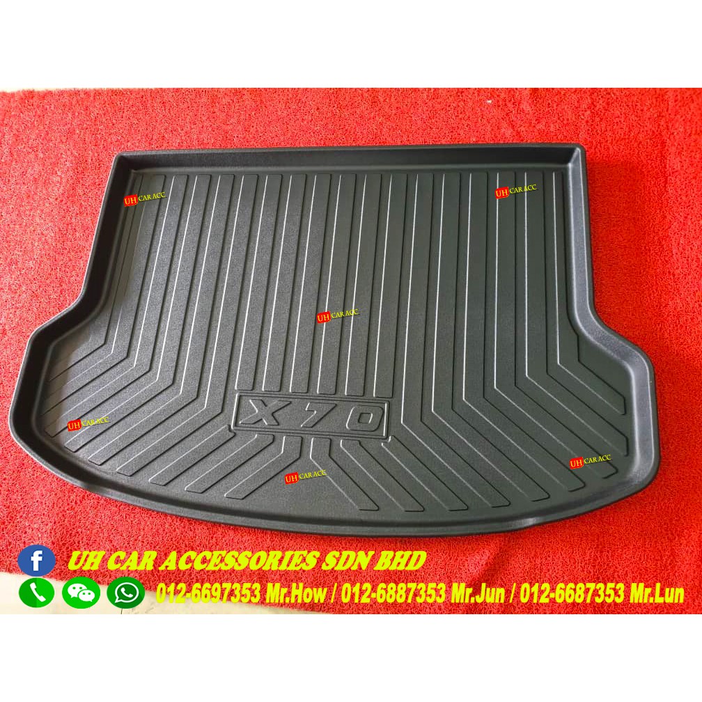 Proton X70 X-70 Cargo Boot Tray Trunk Tray Rubber Tray Mat [READY STOCK ...
