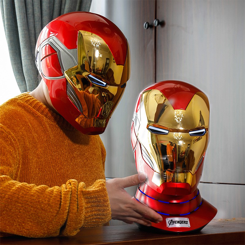 Iron man MK85 helmet mask cosplay can open close | Shopee Malaysia